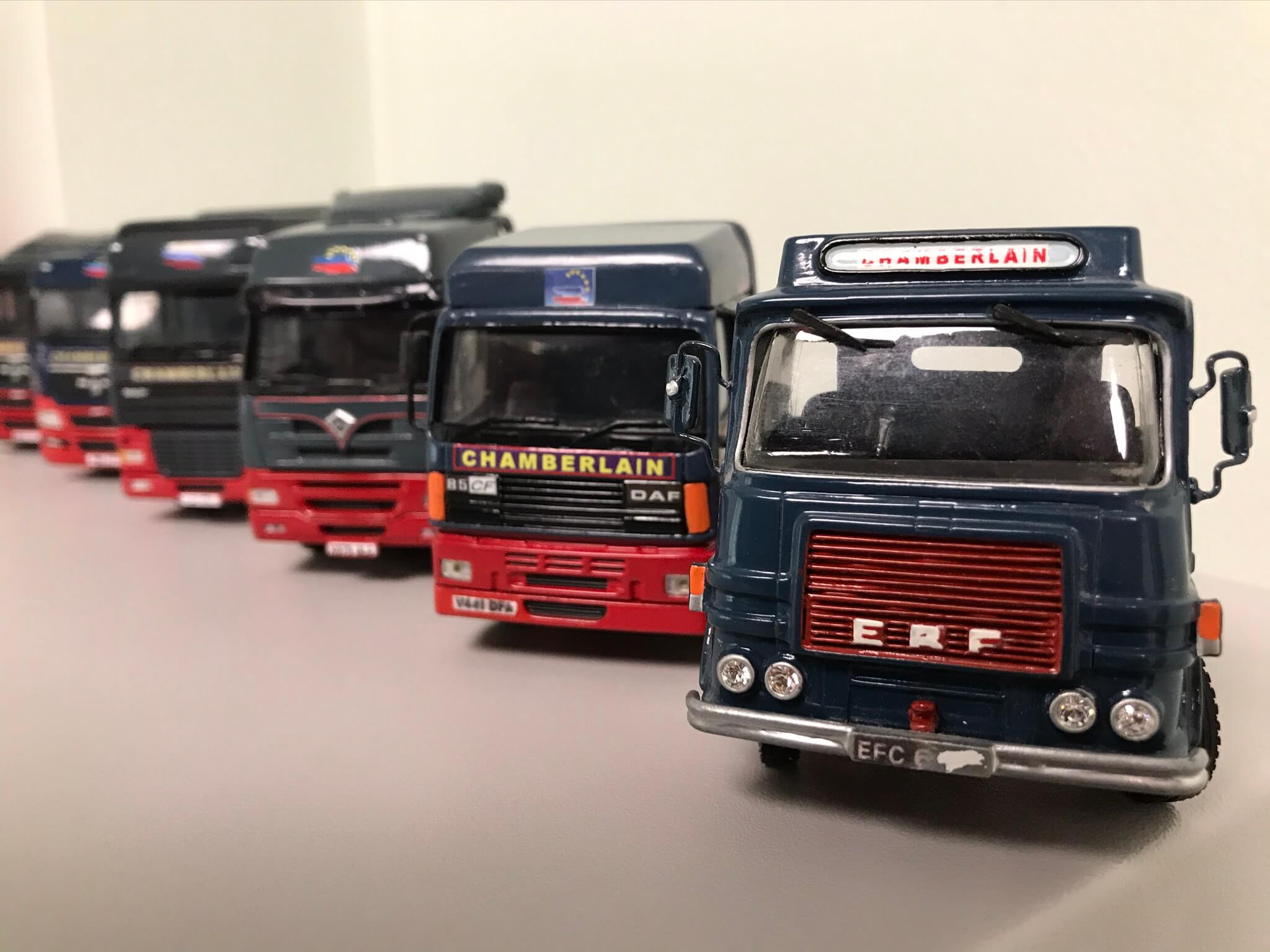 Discover Chamberlain Transport customised model truck collection ...